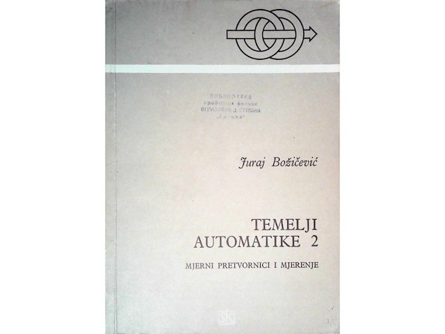 Juraj Božičević ➡️ Temelji automatike 2 ➡️ 1982 ➡️Nova