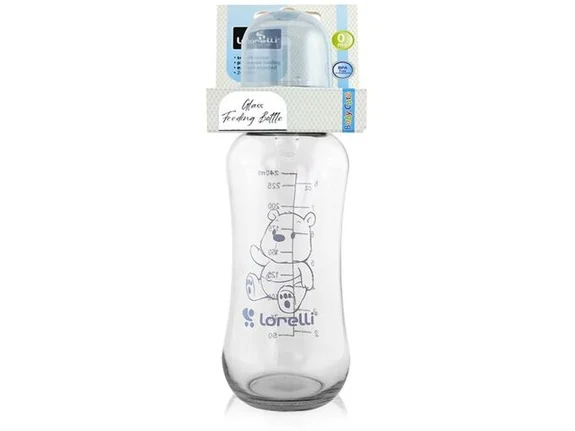 Lorelli Bertoni Staklena flašica 240ml 6m+