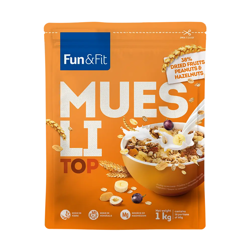 FUN&FIT Musli TOP, 1000g