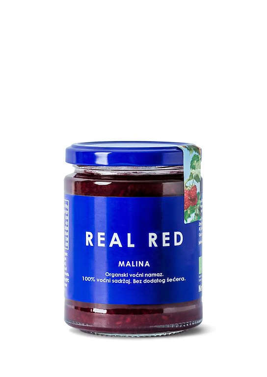 REAL RED Organski Voćni namaz od maline, 320g