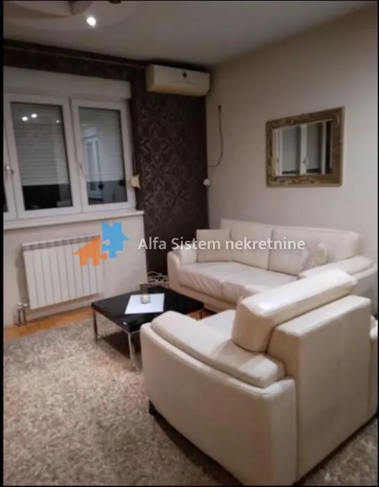 Izdavanje, dvosoban stan, 49m2, Hadzipopovac, Palilula, Beograd