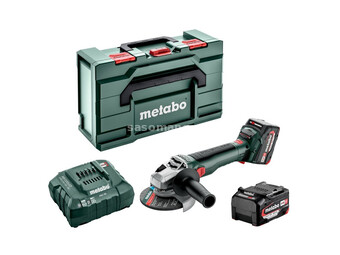 Metabo W 18 LT BL 11-125 Akumulatorska ugaona brusilica 2x4,0 Ah (613052510)