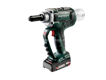 Metabo akumulatorski pištolj za pop nitne NP 18 LTX BL 5.0 2x2,0 Ah 619002500