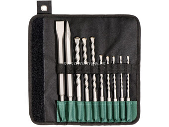 Metabo 10-delni SDS-plus set burgija, dleto i špic 630824000