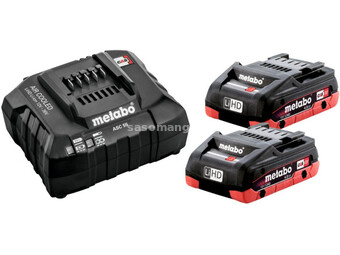 Metabo Basic Set 2 x LiHD 4,0 Ah SE 18V za Metabo alate 685191000