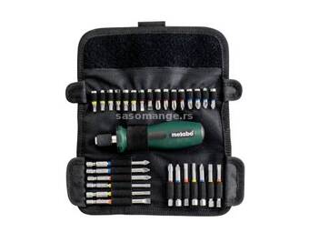 Metabo - Set bitova "SP" sa odvijačem 30 kom 626726000