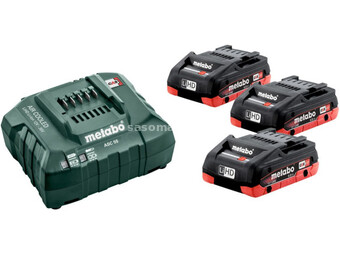 Metabo Basic Set baterija 3 x LiHD 4,0 Ah 18V 685132000