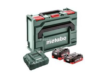 Metabo set baterija i punjača Basic 1 x LiHD 4.0Ah + 1 x LiHD 5.5Ah + kofer 18V (685136000)