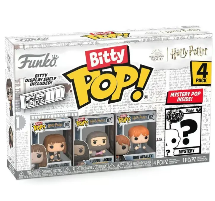 Funko Bitty POP! : Harry Potter Figurice Hermione, 4 komada