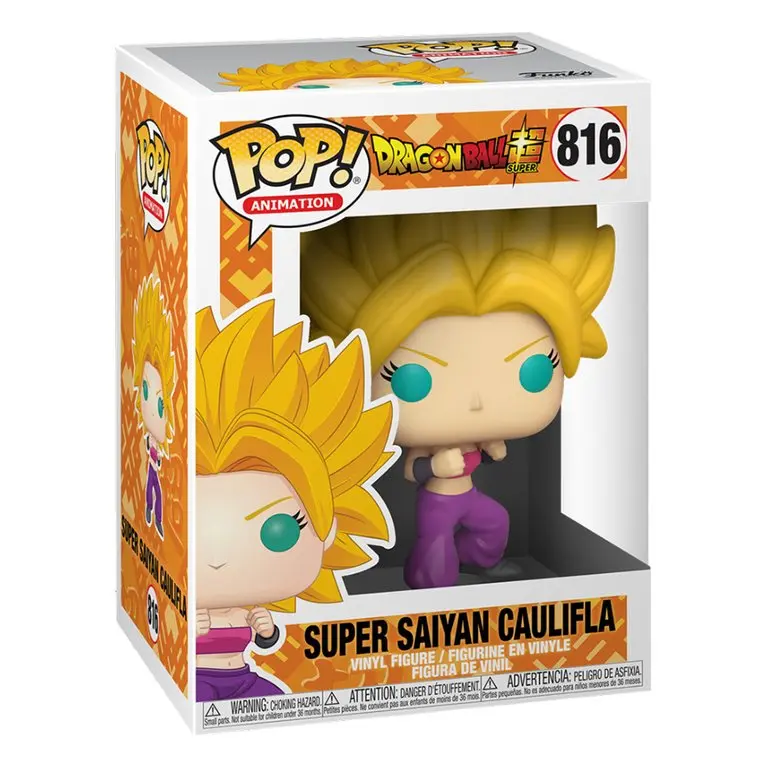 FUNKO Figura Dragon Ball Super Saiyan POP! Vinyl - Caulifla