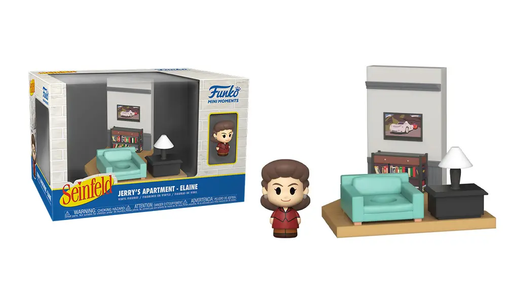 Akciona figura Seinfeld POP! Vinyl Mini Moments - Elaine w/Chase