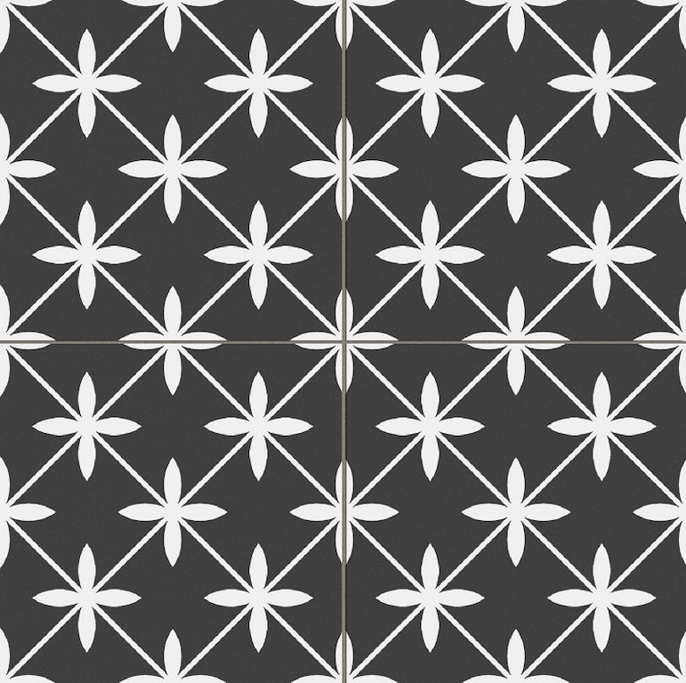 Pločice |STAR BLACK 45X45