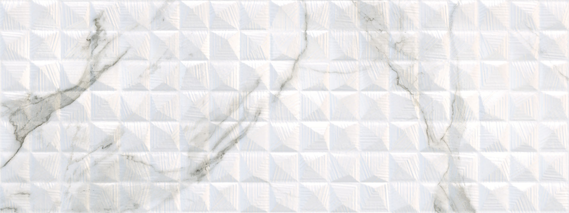 Marble Statuario Cubic 30×80 IN/WT