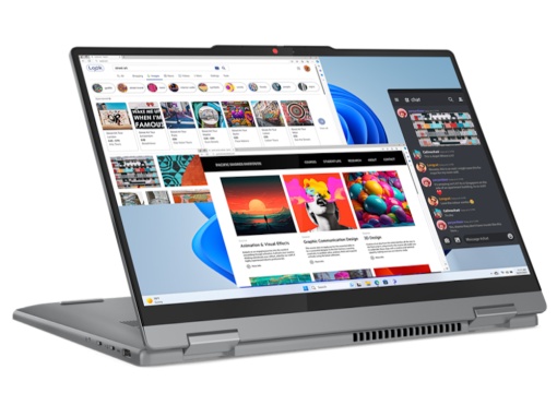 Laptop LENOVO IdeaPad 5 2in1 14IRU9 DOS/14" WUXGA/5-150U/16GB/1TB SSD/FPR/backlit SRB/siva