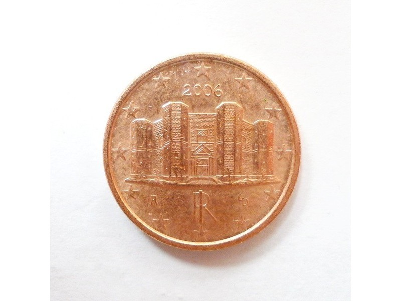 Italija 1 euro cent 2006