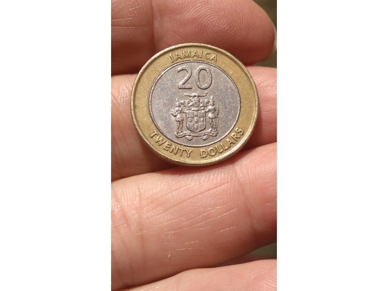 KO 523 - Jamajka - 20 dolara 2001 - VF -