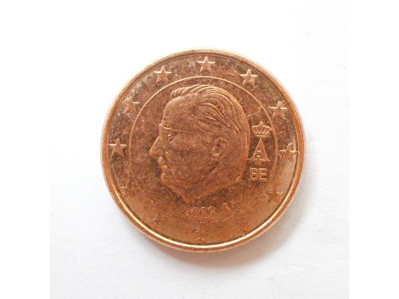 Belgija 1 euro cent 2013