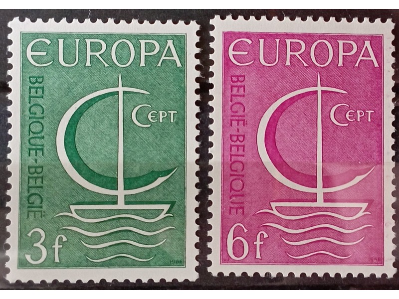 BELGIJA CELA CISTA SER.BR.1446/47**IZ 1966