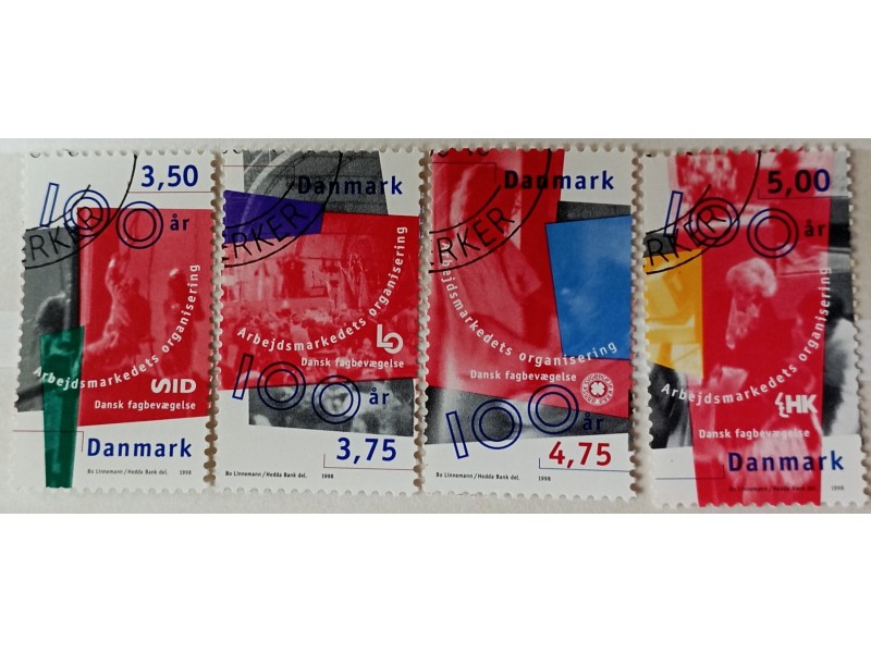 DANSKA CELA ZIG.SER.BR. 1170/73 IZ 1998