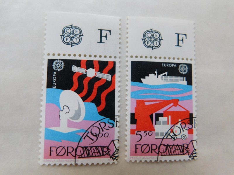 FOROYAR EUROPA 1988 KOMPLET SERIJA