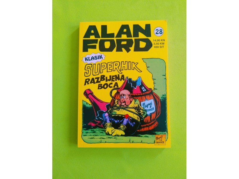 Alan Ford (Klasik SC) - br.28 - Superhik-razbijena boca