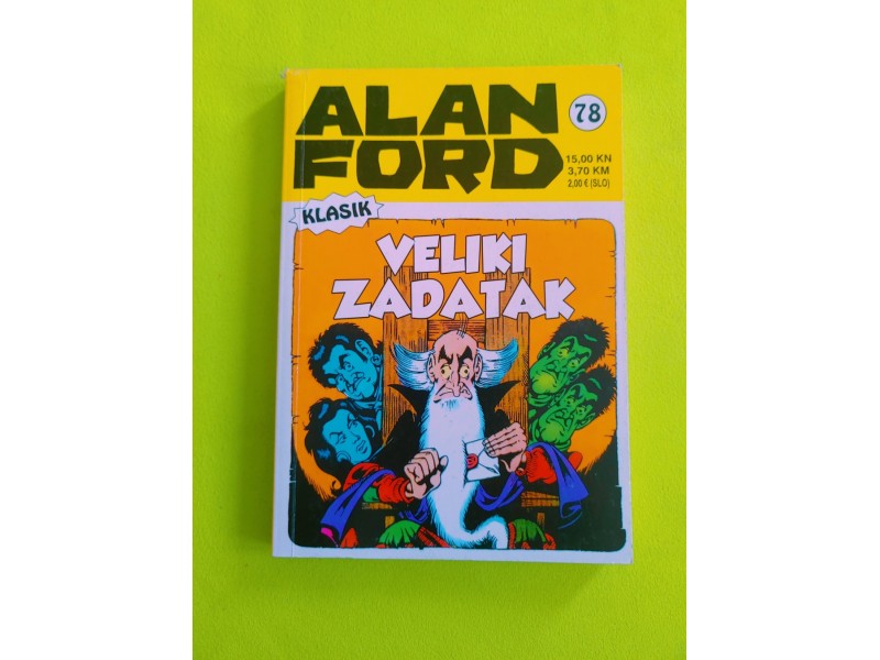 Alan Ford (Klasik SC) - br. 78 - Veliki zadatak