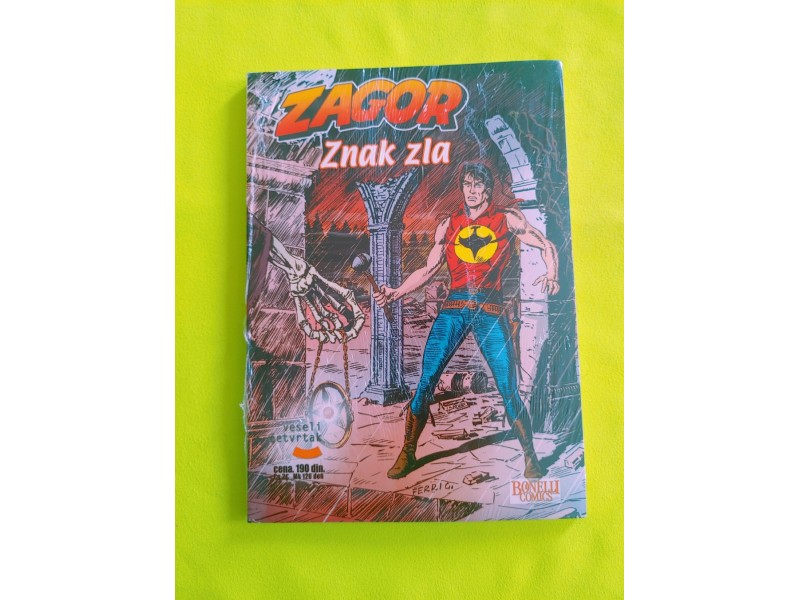 Zagor (VČ)- 51 - Znak zla - CELOFAN