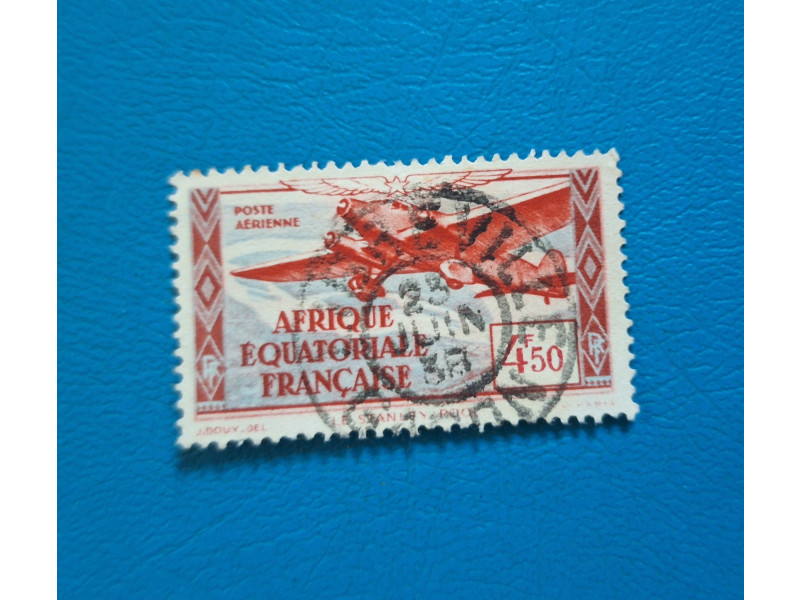 Francuska Ekvatorijalna Afrika 1937 Airmail