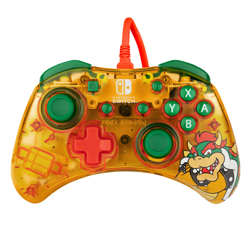 Nintendo Switch Wired Controller Rock Candy Mini - Bowser