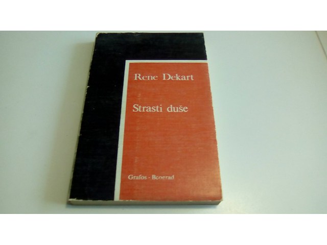 Strasti duše  Rene Dekart