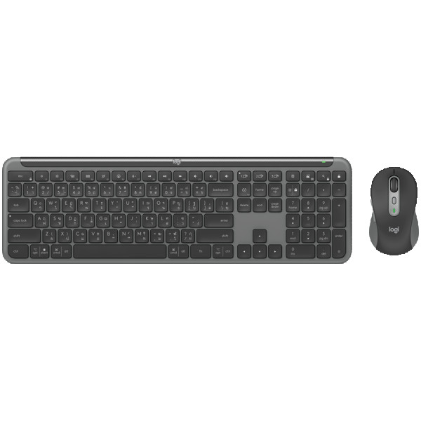 LOGITECH Signature Slim Combo MK950 - GRAPHITE - US INTL - 2.4GHZBT- INTNL-973 ( 920-012490 )