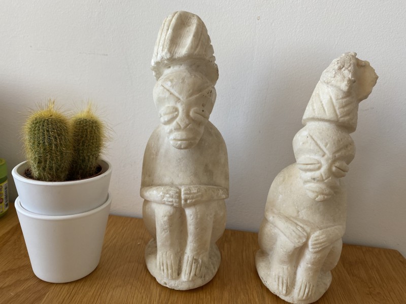 Skulptura naroda Taino od stalagmita prekolumbi. period