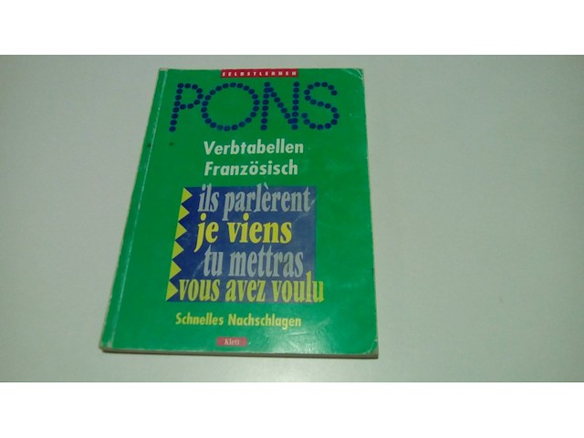 PONS Verbtabellen Franzosisch