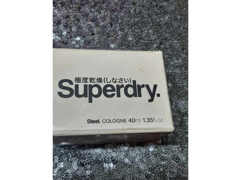 Superdry STEEL 40ml Cologne spay