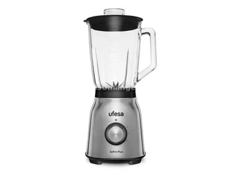 Blender Ufesa Zafiro plus/sivi/snaga 1250W/staklena posuda/zapremina 1.5 l