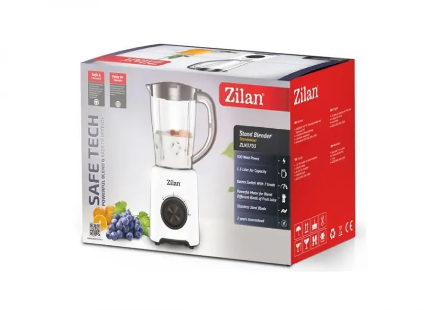 Zilan Blender ZLN3703 zapremina 1.5l 500 W, 2 brzina pulse