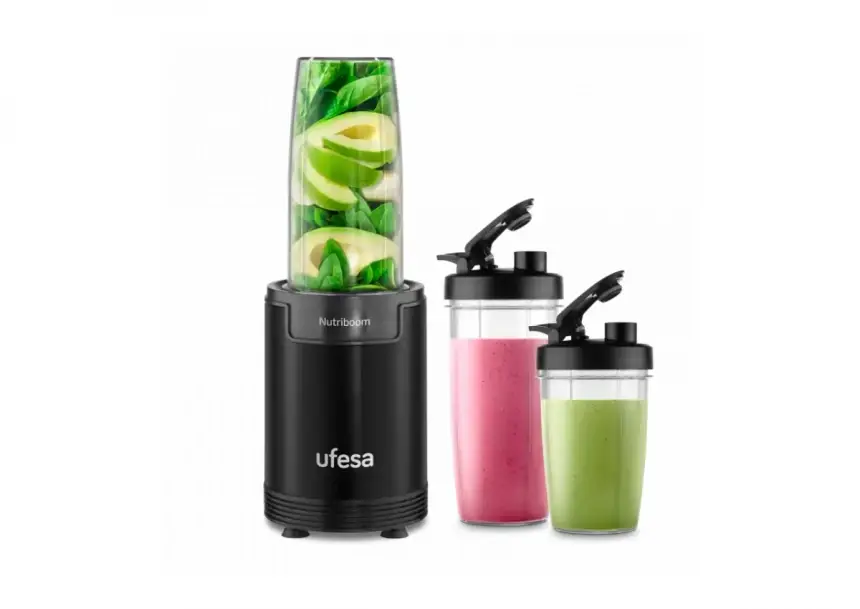 Blender Ufesa Nutriboom/sivi/3 posude/snaga 900W