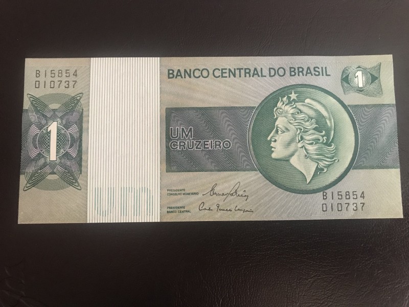 BRAZIL 1 CRUZEIRO. UNC.