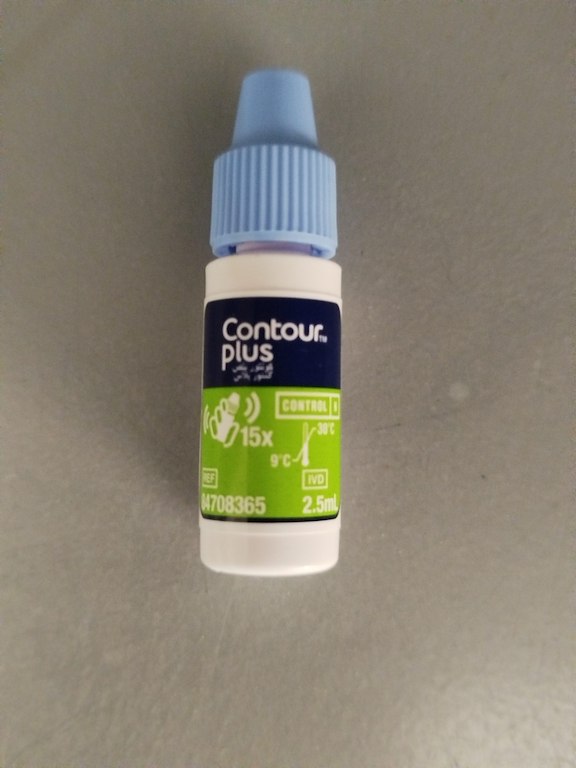 Kontrolni rastvor Contour plus za normalne vrednosti