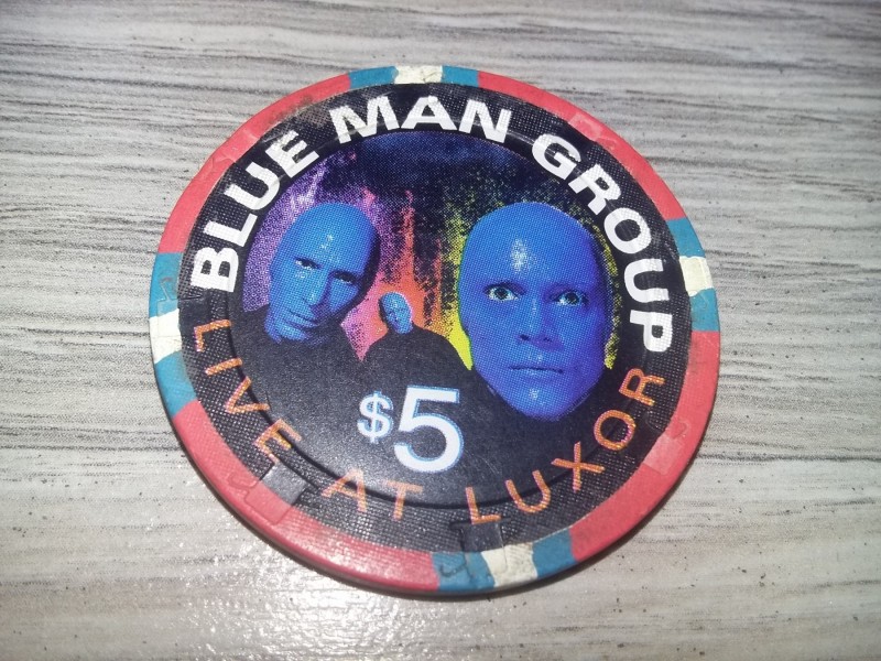 Blue Vintage Blue Man Group Live at Luxor Las Vegas NV