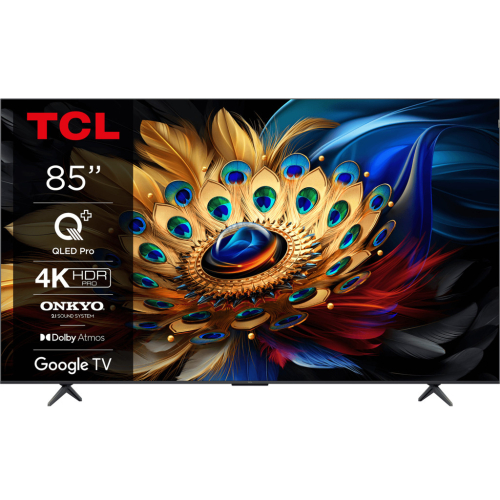 Televizor TCL 85C655/QLED/85"/4K UHD/60Hz/Google TV/crna