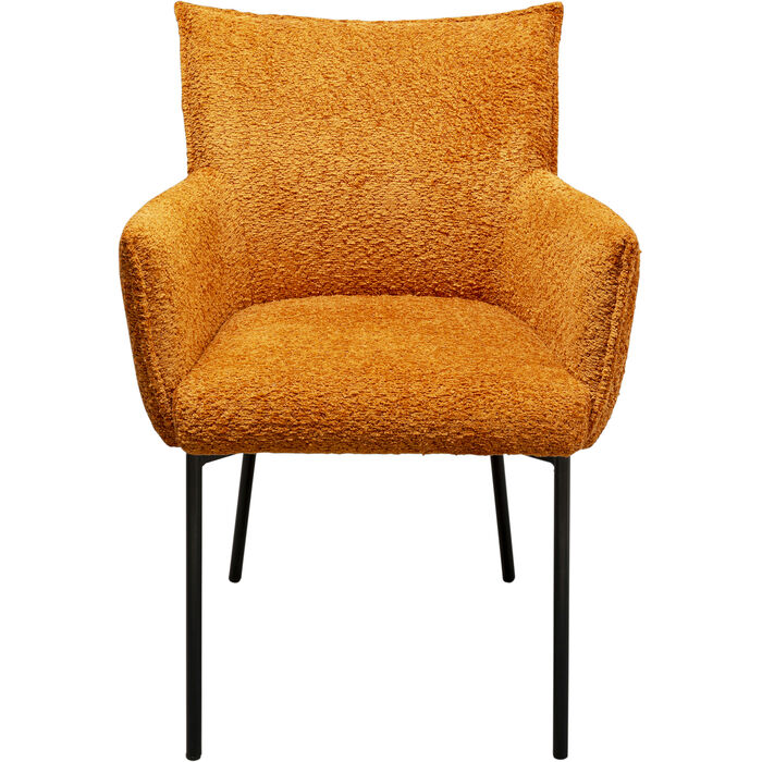 Chair with Armrest Selma Orange