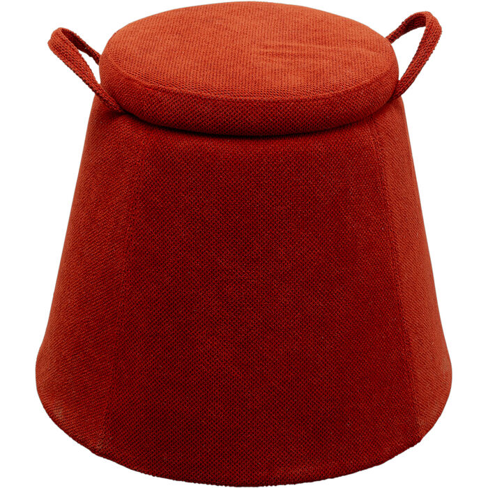 Stool Thimble Red Ø51cm