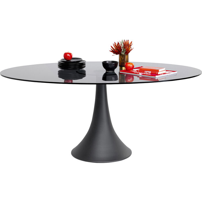 Table Grande Possibilita Smoke Glass 1