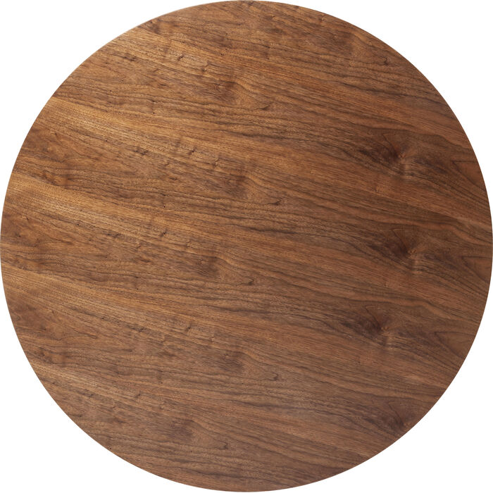 Table Top Invitation Round Walnut Ø120