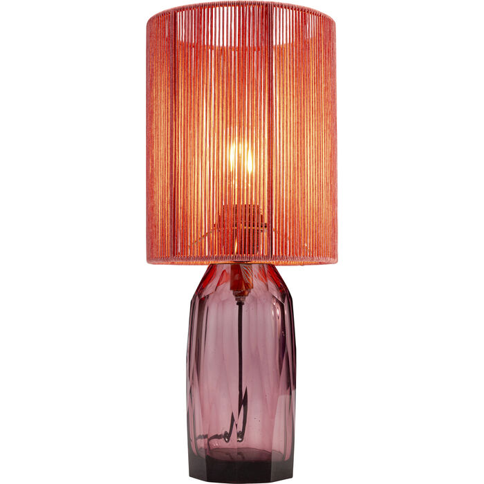 Table Lamp Vecchio Pink 42cm