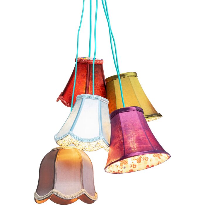 Pendant Lamp Saloon Flowers 5-lite