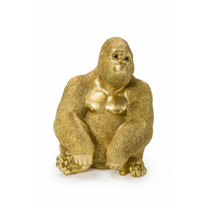 Deco Figurine Monkey Gorilla Side Medi