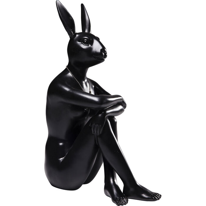 Deco Figurine Rabbit Gillie Black