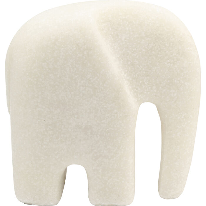 Deco Figurine Soft Elephant 14cm